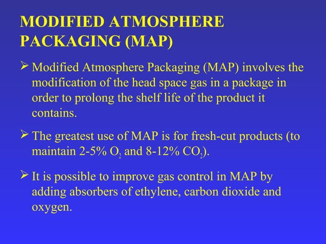 Controlled atmosphere and modified atmosphere storage | PPT