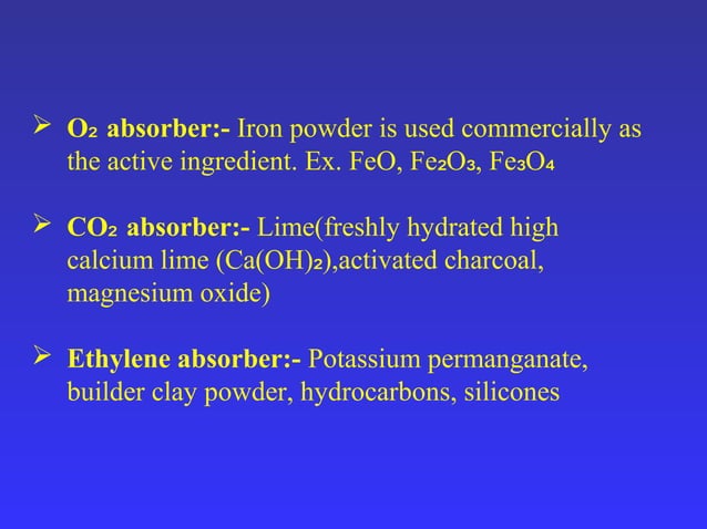 Controlled atmosphere and modified atmosphere storage | PPT