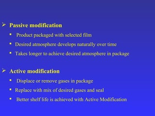 Controlled atmosphere and modified atmosphere storage | PPT