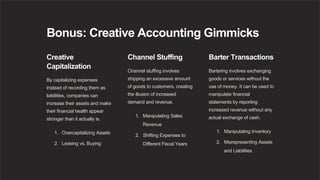 MONICA-Creative Accounting PPT | PPTX