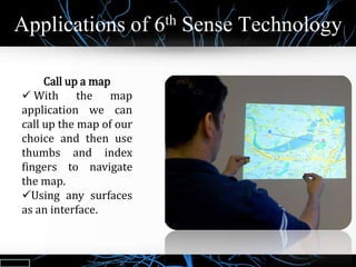 Sixth Sense (The Future of Technology) | PPT