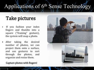 Sixth Sense (The Future of Technology) | PPTX