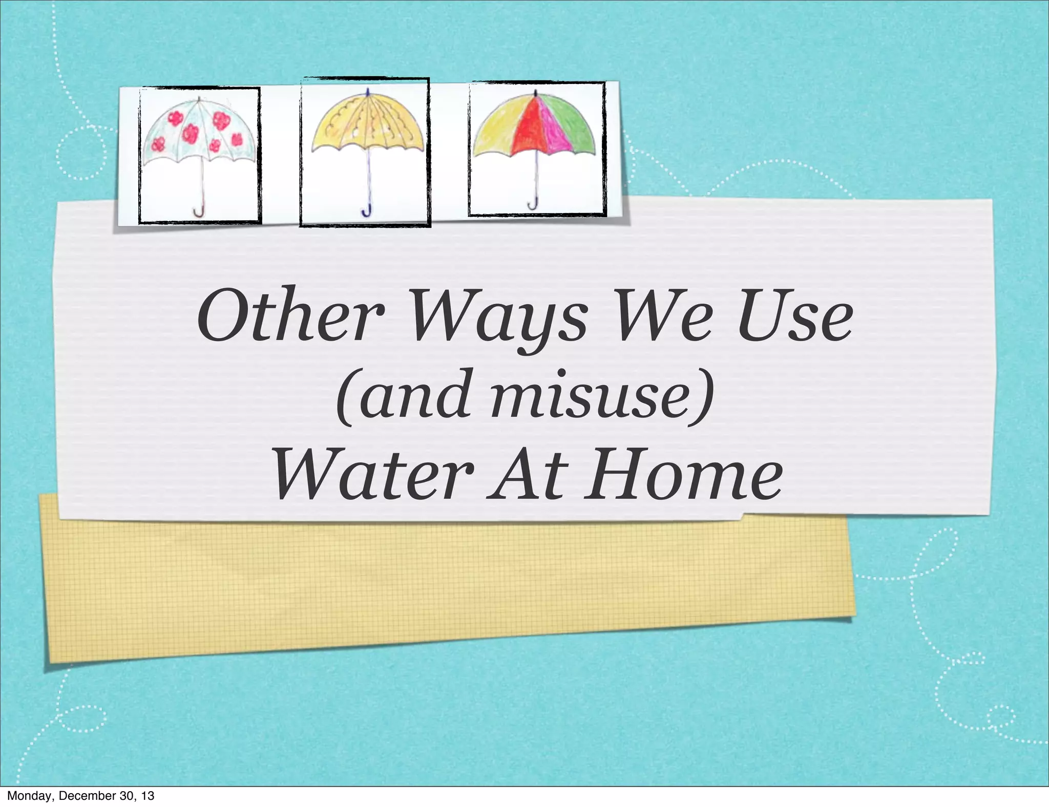 Water Project for Grade 3: Water Cycle, Water Waste, Conservation. | PDF