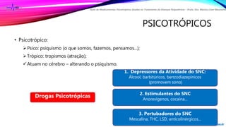 Ação de Medicamentos Psicotrópicos Usados no Tratamento das Doenças ...