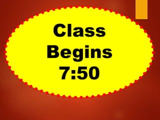 Monica's beginning of school pp | PPTX