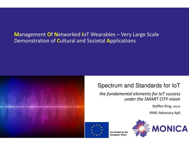 Spectrum and Standards for IoT | PPT