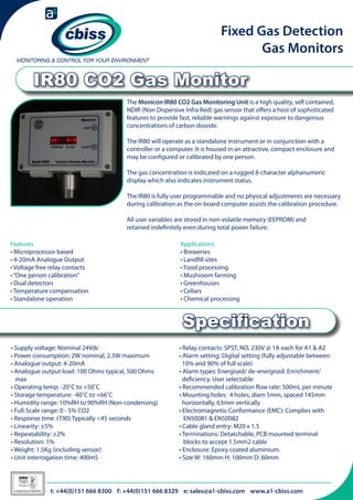 Monicon brochure | PDF | Chemistry | Science