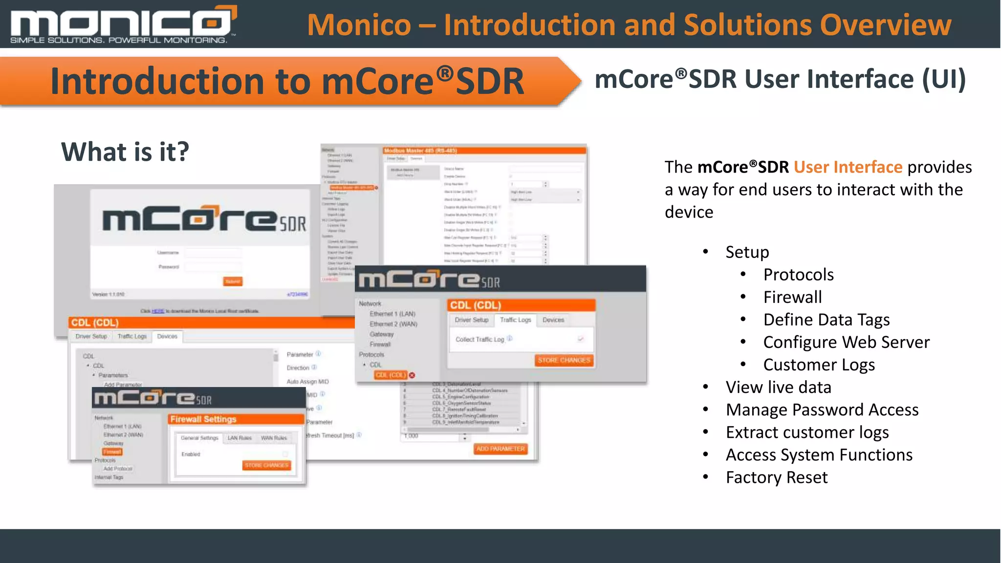 Monico - Remote Monitoring Solution | PPTX | Operating Systems ...