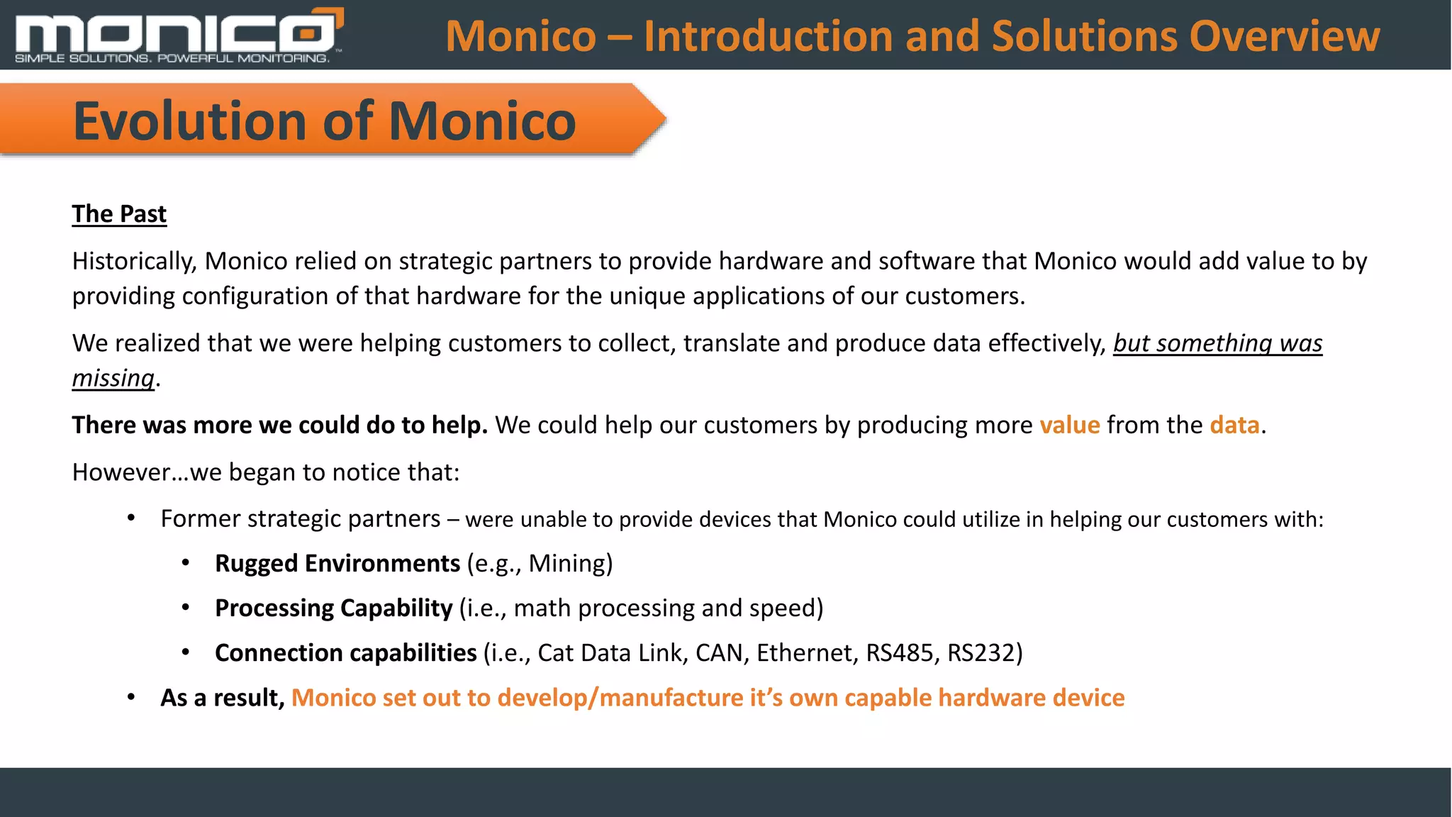 Monico - Remote Monitoring Solution | PPTX | Operating Systems ...