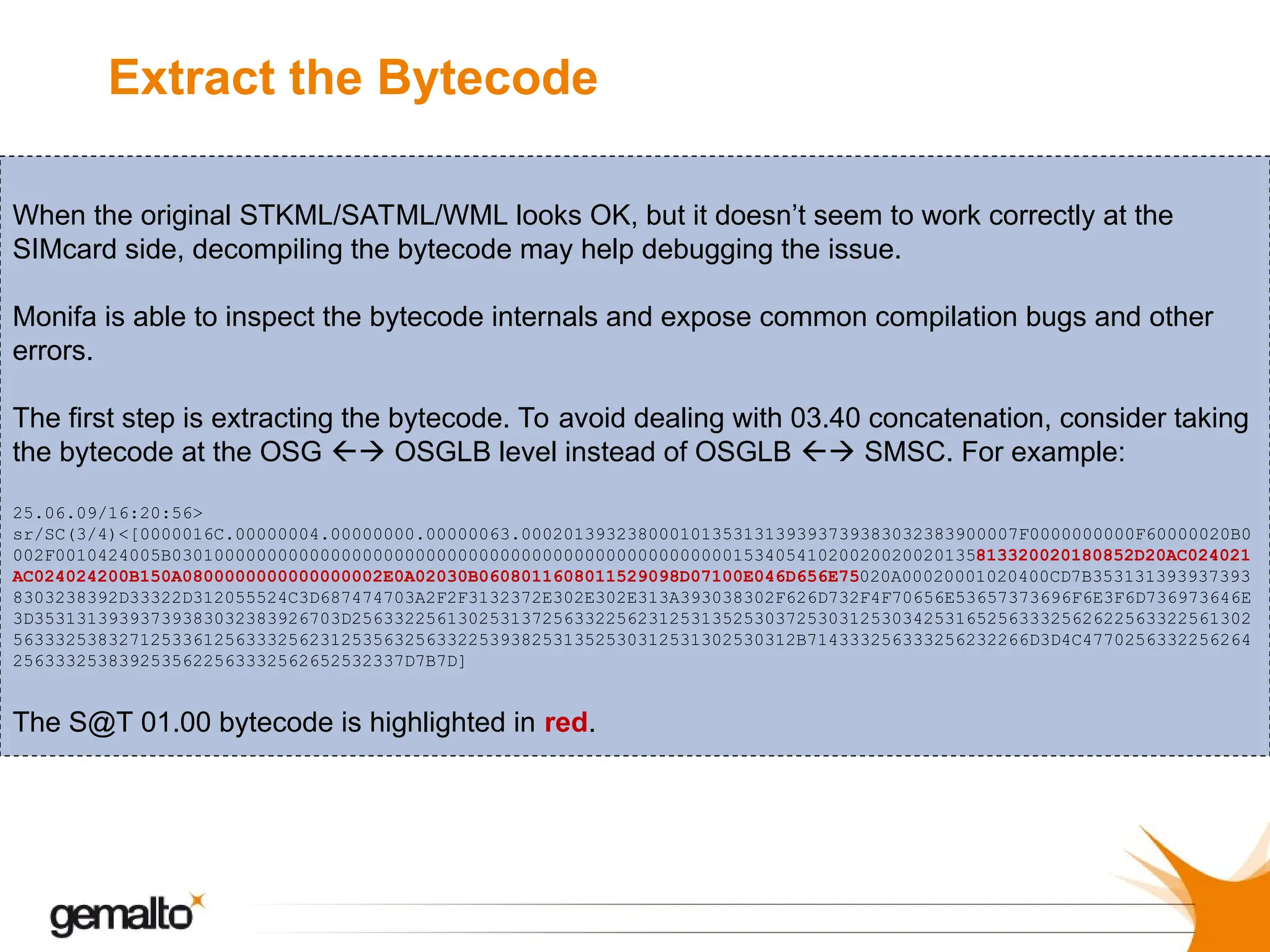 Monifa: S@T Bytecode Compiler and Decompiler | PPT