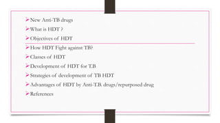 Host directing therapy fight against TB | PPTX