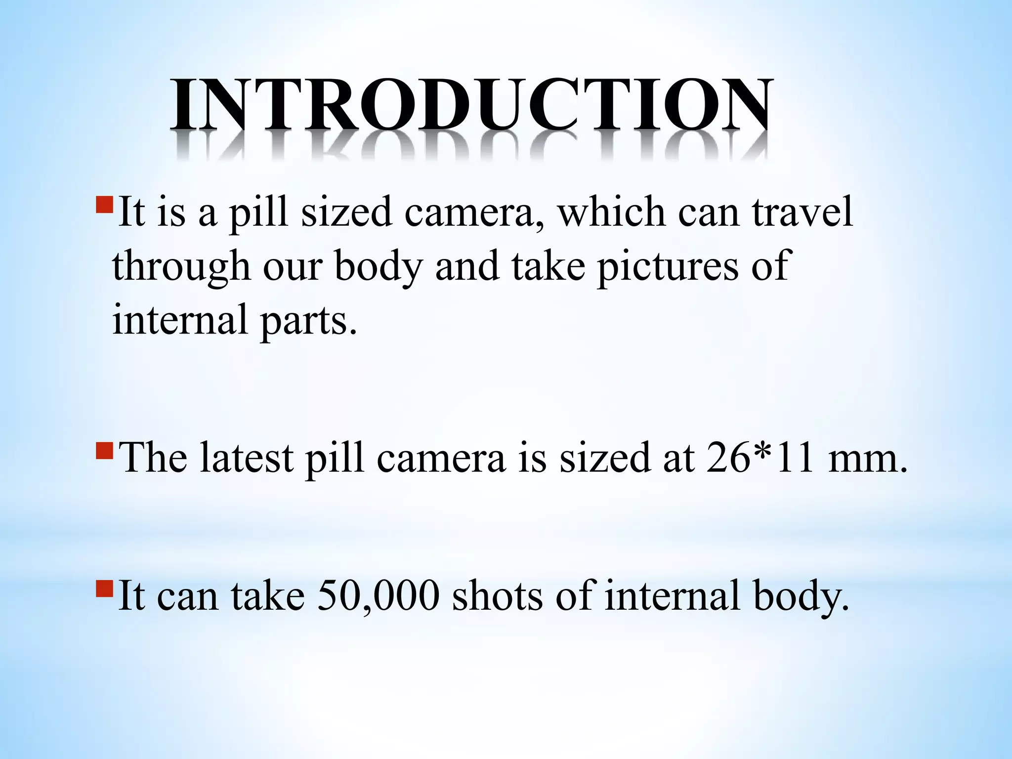 Pill Camera | PPTX