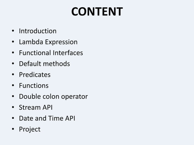 Java 8 New Features Ppt 4892