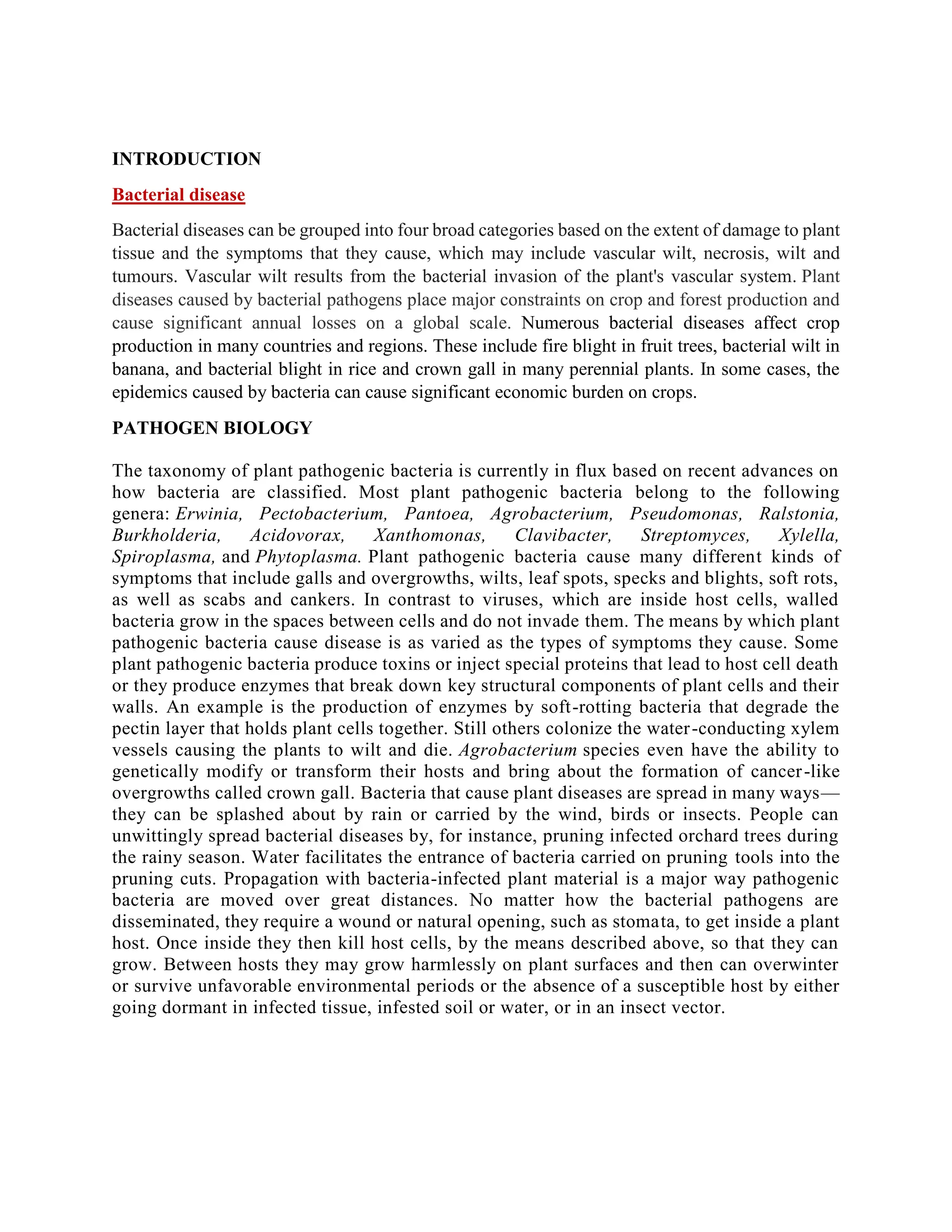 Fire blight of apple; one of the viral plant bacterial disease | PDF