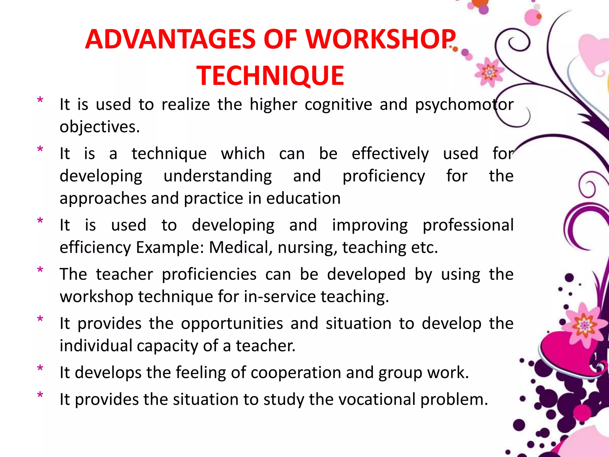 Teacher Education | PPTX | Workshops and Classes | Hobbies & Interests