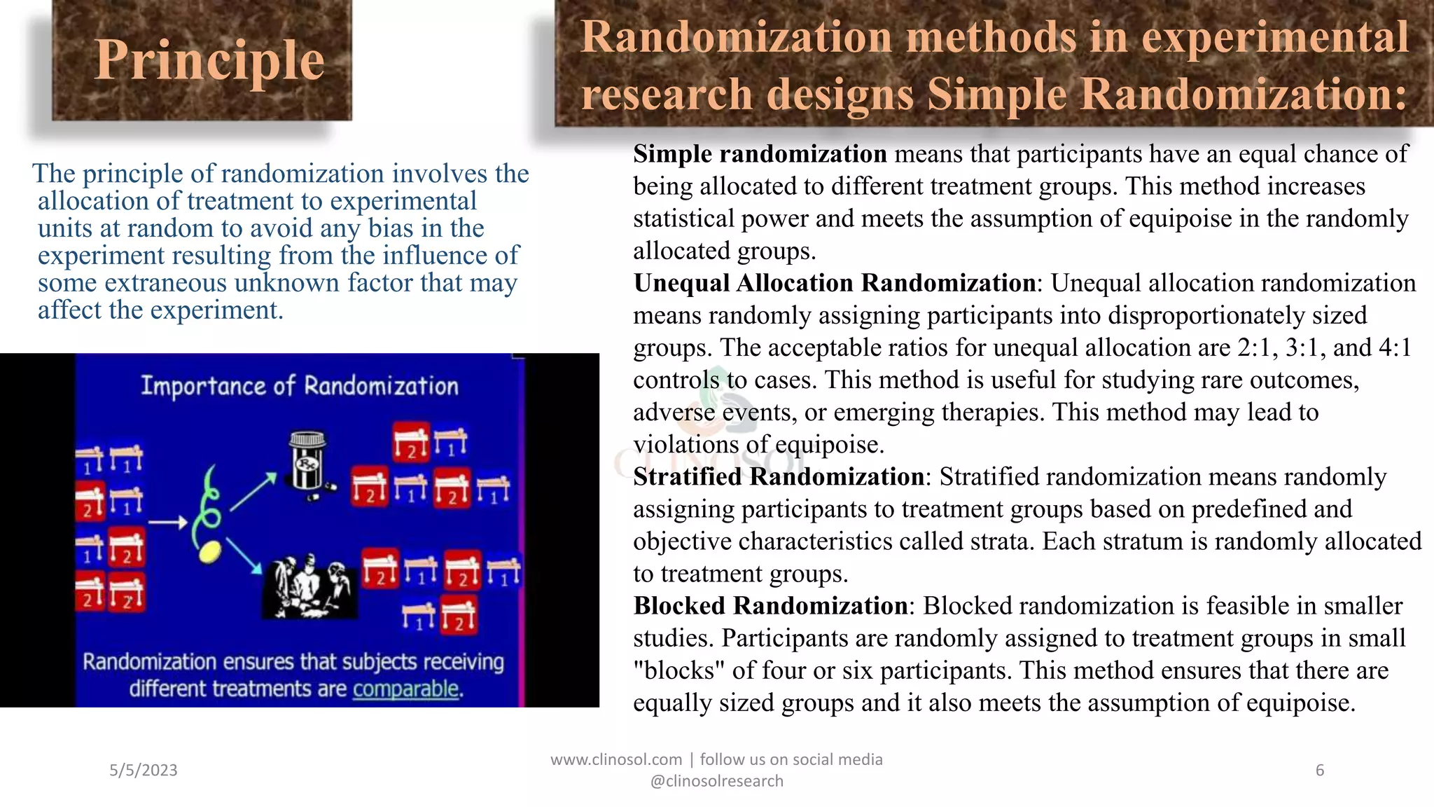 Randomization – From The Technical Front | PPTX | Medical Health
