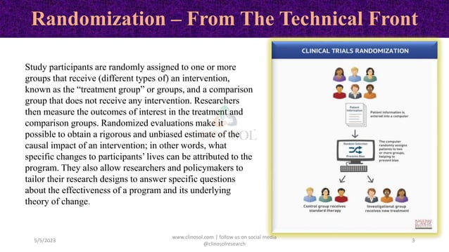 Randomization – From The Technical Front | PPTX | Medical Health