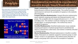 Randomization – From The Technical Front | PPTX | Medical Health