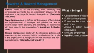 Rewards Management | PPTX