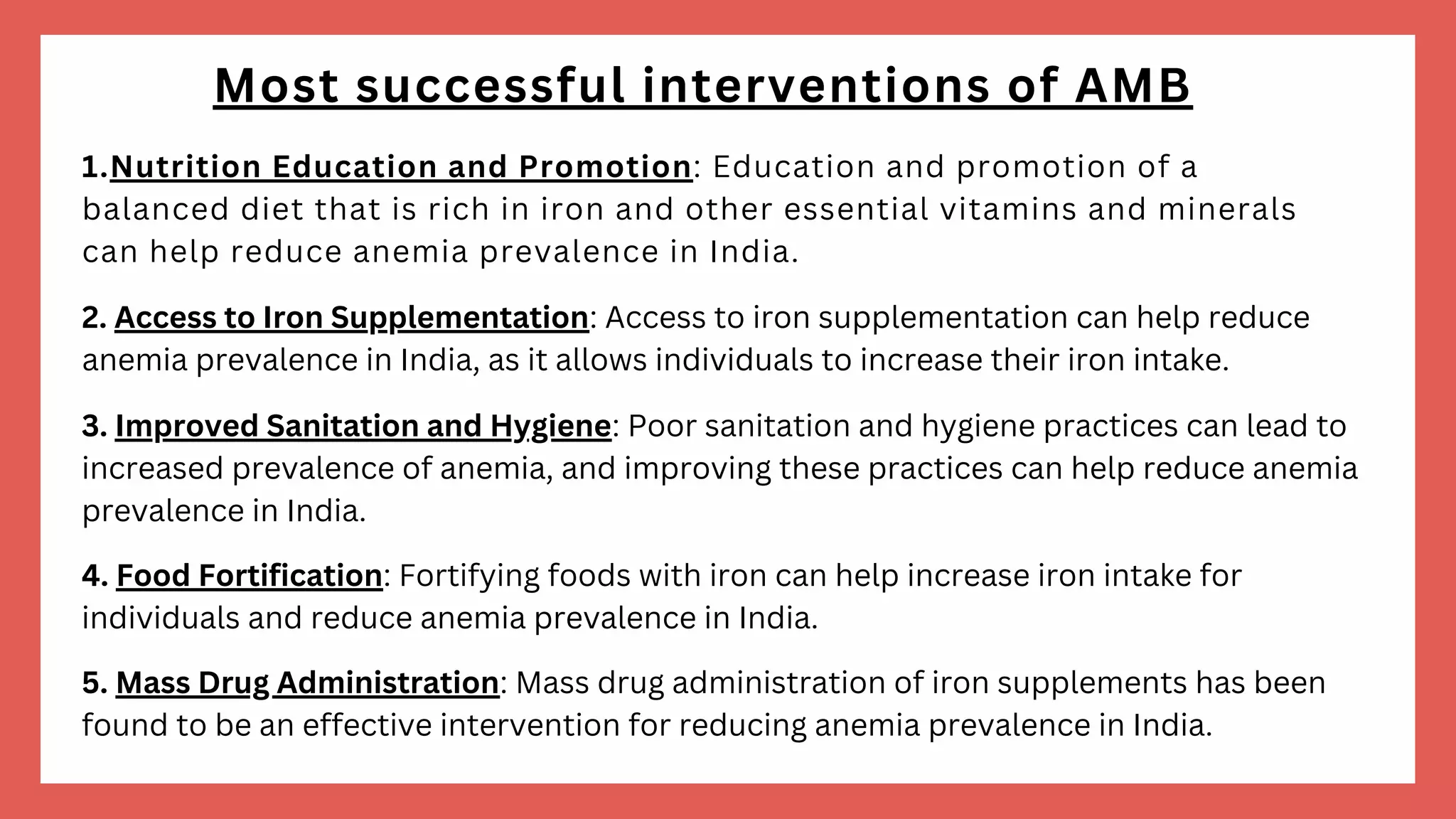 Presentation on Anemia Mukt Bharat | PDF