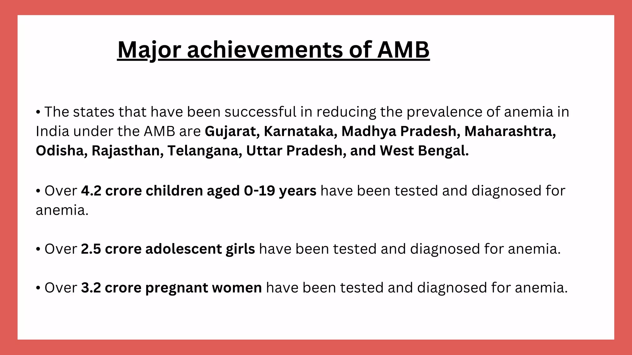 Presentation on Anemia Mukt Bharat | PDF