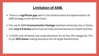 Presentation on Anemia Mukt Bharat | PDF