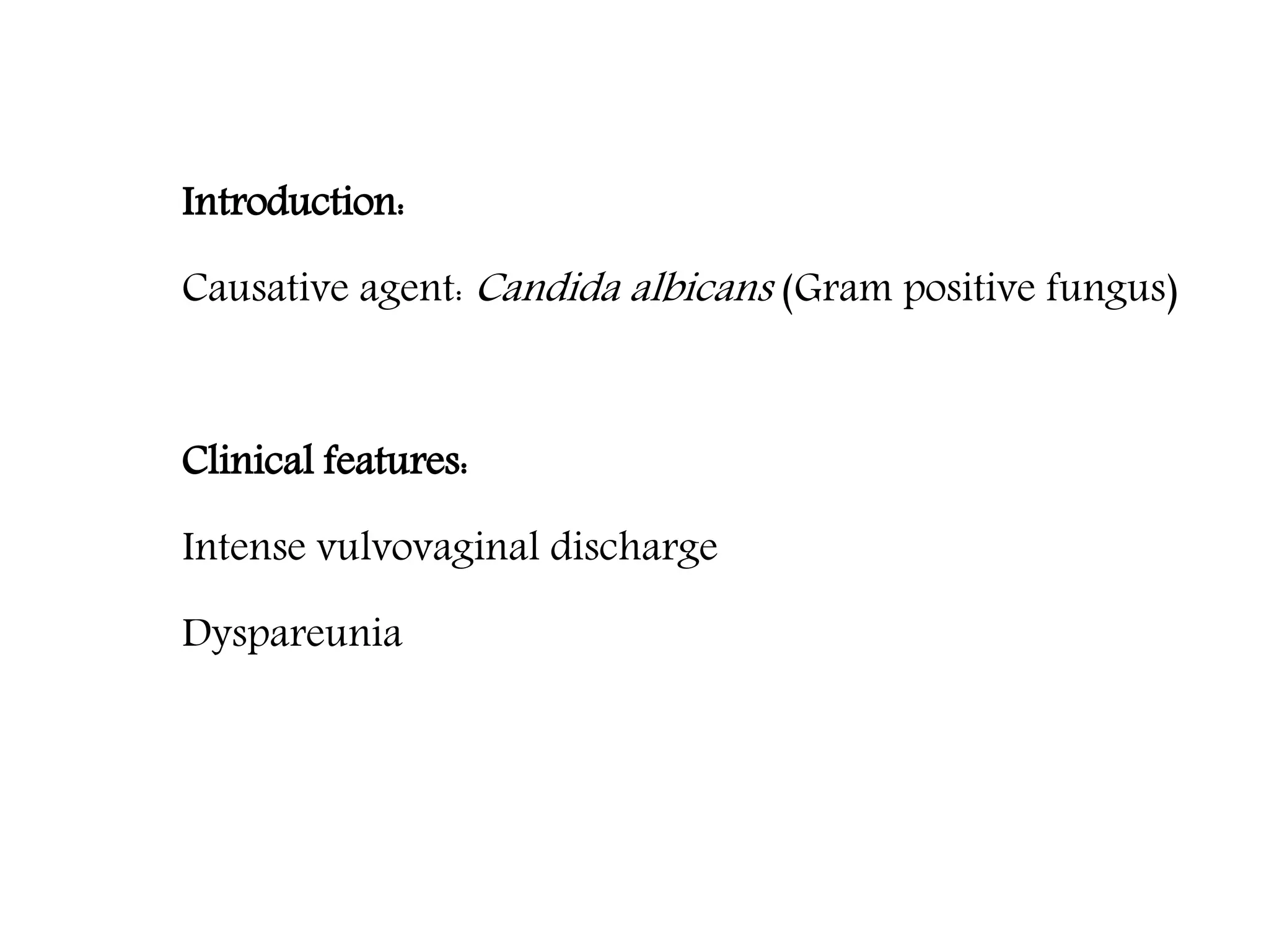 Moniliasis(Candida vaginitis) | PPTX