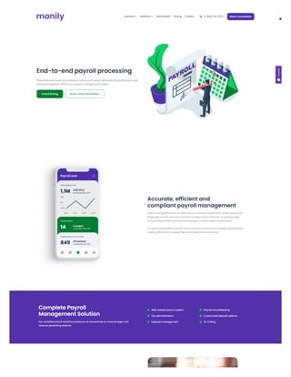 Monily - Complete payroll solutions to optimize payroll management | PDF