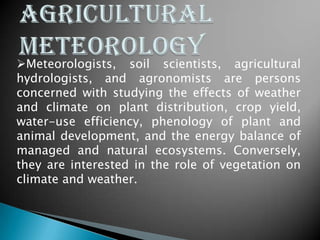 /..meteorology | PPTX