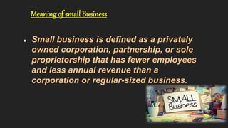 Small Business | PPT