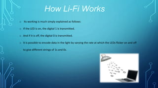 Li-Fi technology | PPTX