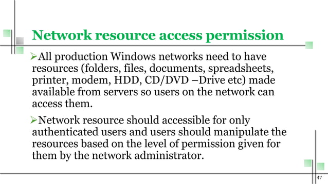 Monitor and administer system and network | PDF