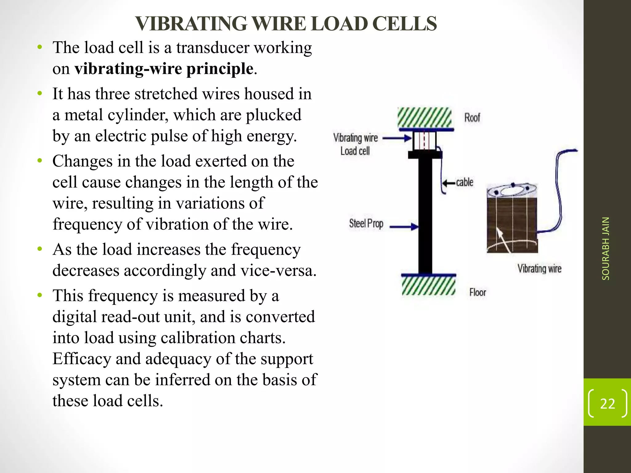 Monitering and safety aspects in underground structures | PPTX