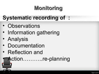 Monitioring evaluations | PPT