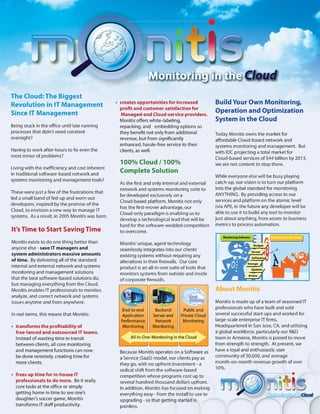 Monitis: Monitoring in the Cloud | PDF
