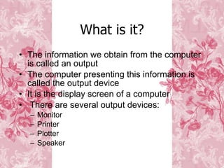 Monitor | PPT