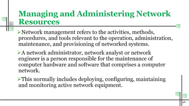 monitor and Admin Network .pptx