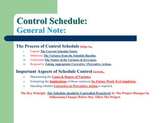 Monitor and control process group part two | PDF