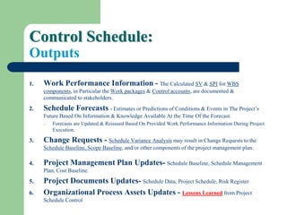 Monitor and control process group part two | PDF
