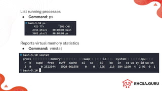 Monitor and Manage Processes - RHCSA (RH124).pdf