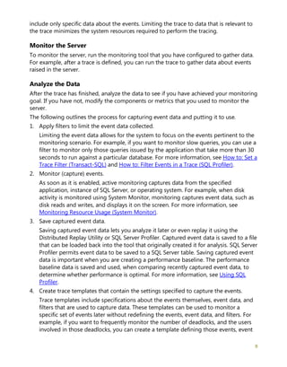 Monitor and tune for performance | PDF