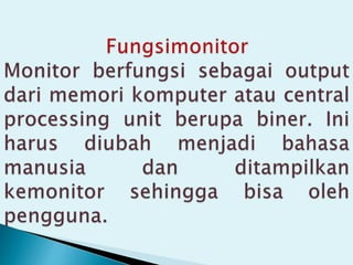 Monitor dan yahoo | PPTX