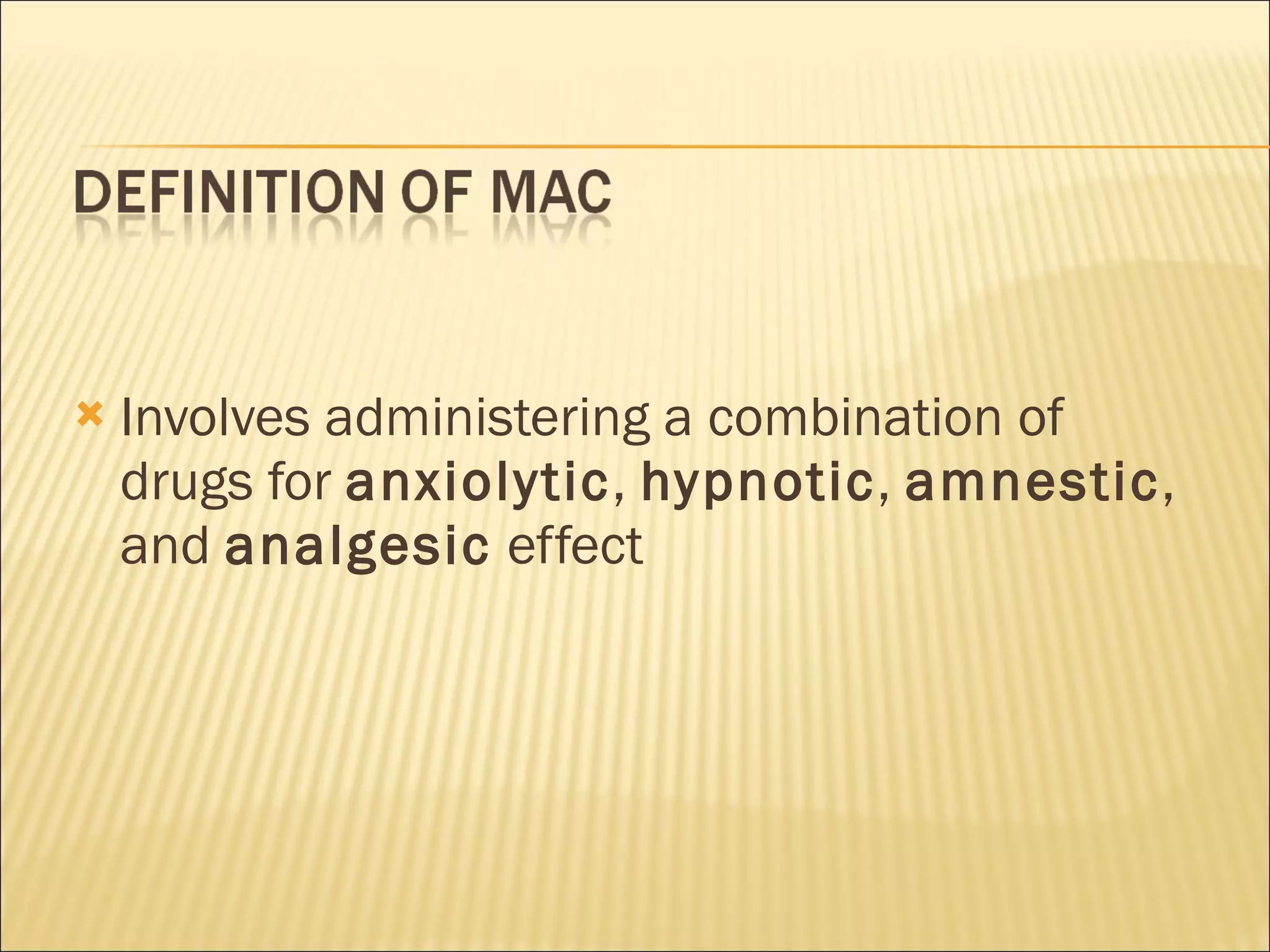 Monitored anaesthesia care | PPT