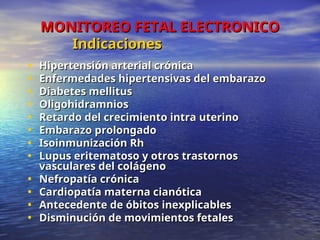 MONITOREO FETAL+CLINICA CRECER[1] gineco | PPT