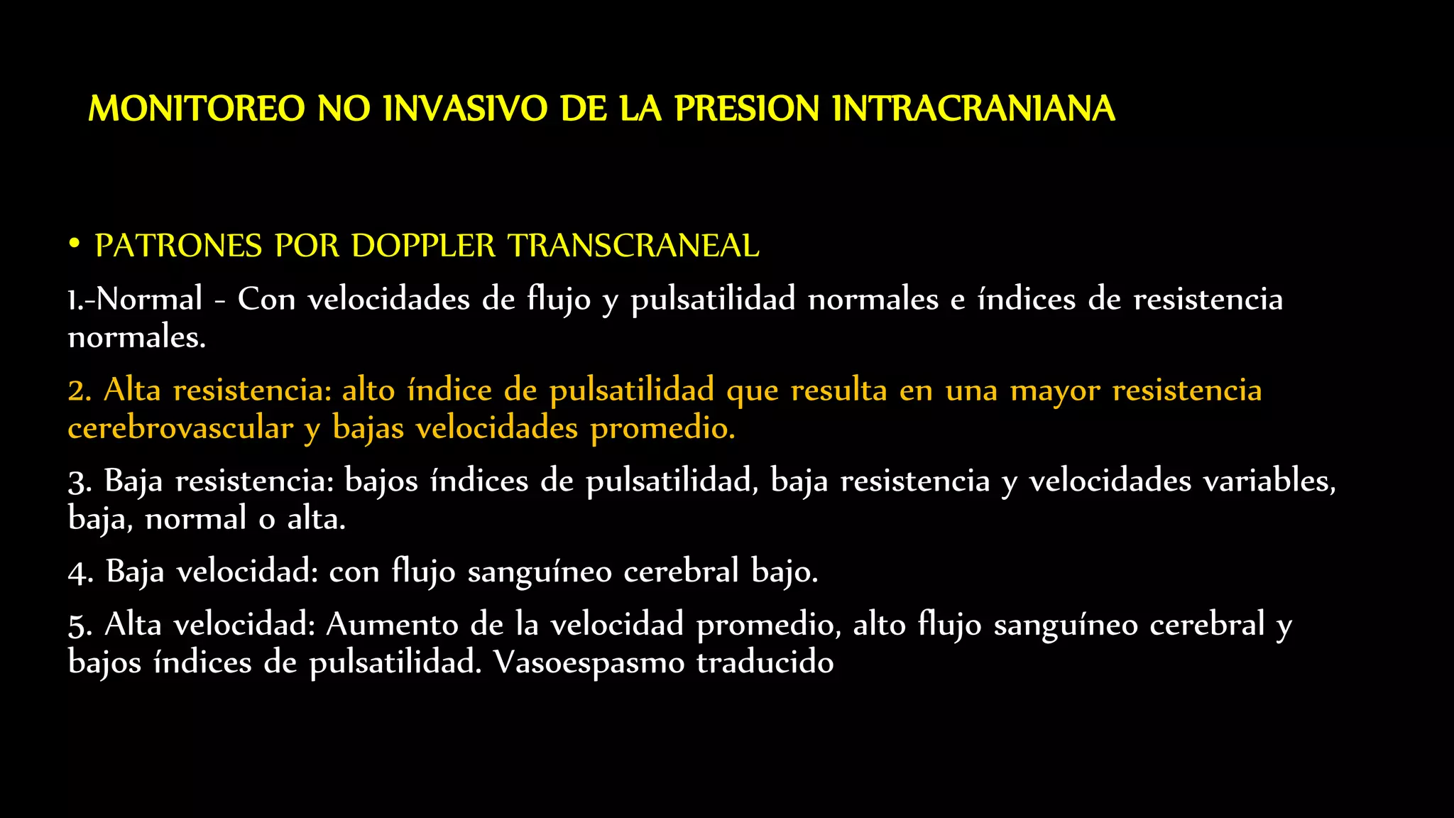 Monitoreo no invasivo de la presion intracraniana (2)Resumen | PDF ...