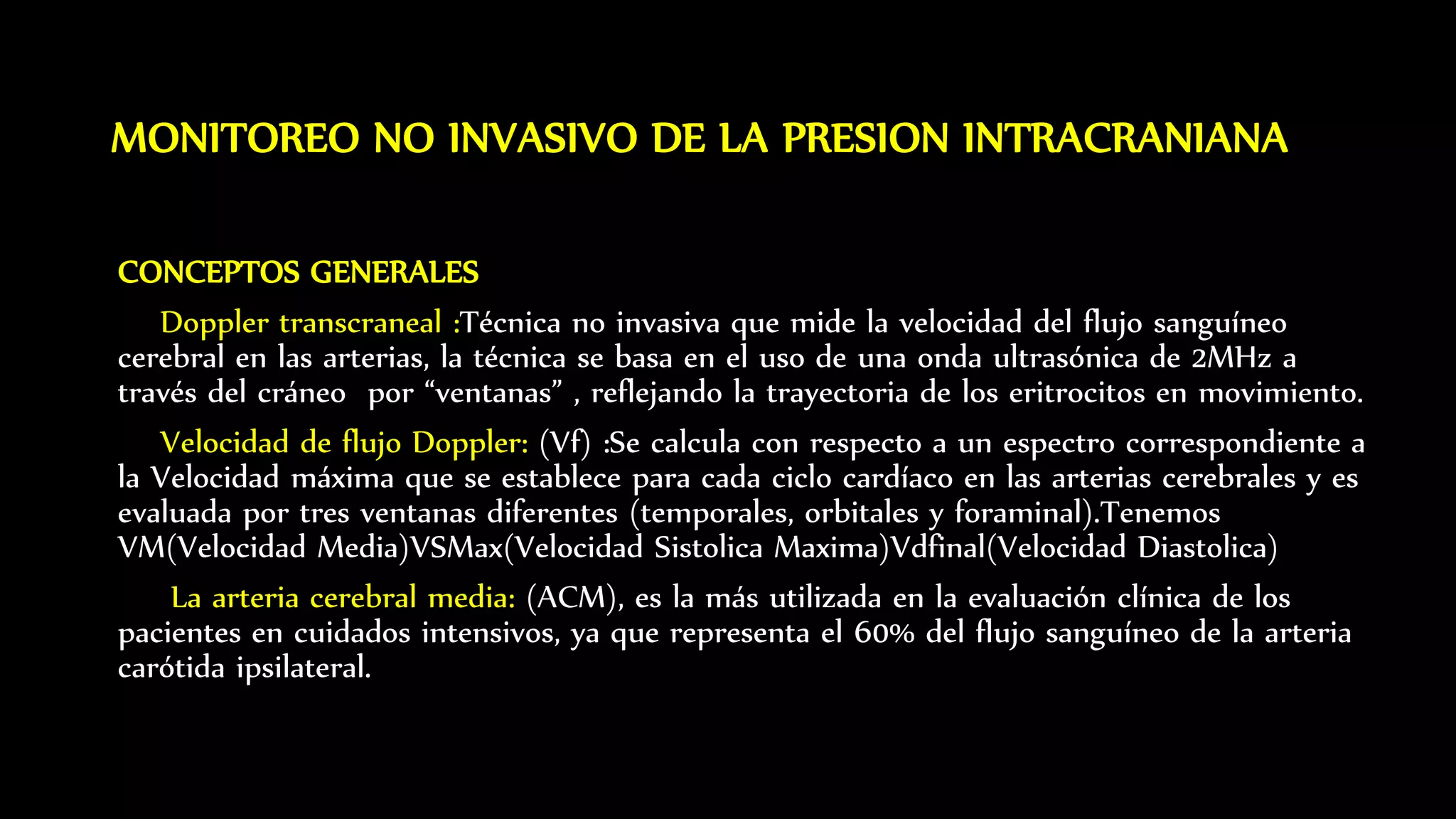 Monitoreo no invasivo de la presion intracraniana (2)Resumen | PDF ...