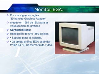 Tipos De Monitores | PPTX