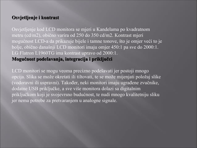 Monitori - Aleksandra Živadinović - Nataša Stojković | PPT