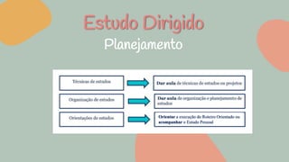 Monitoria estudo dirigido | PPTX