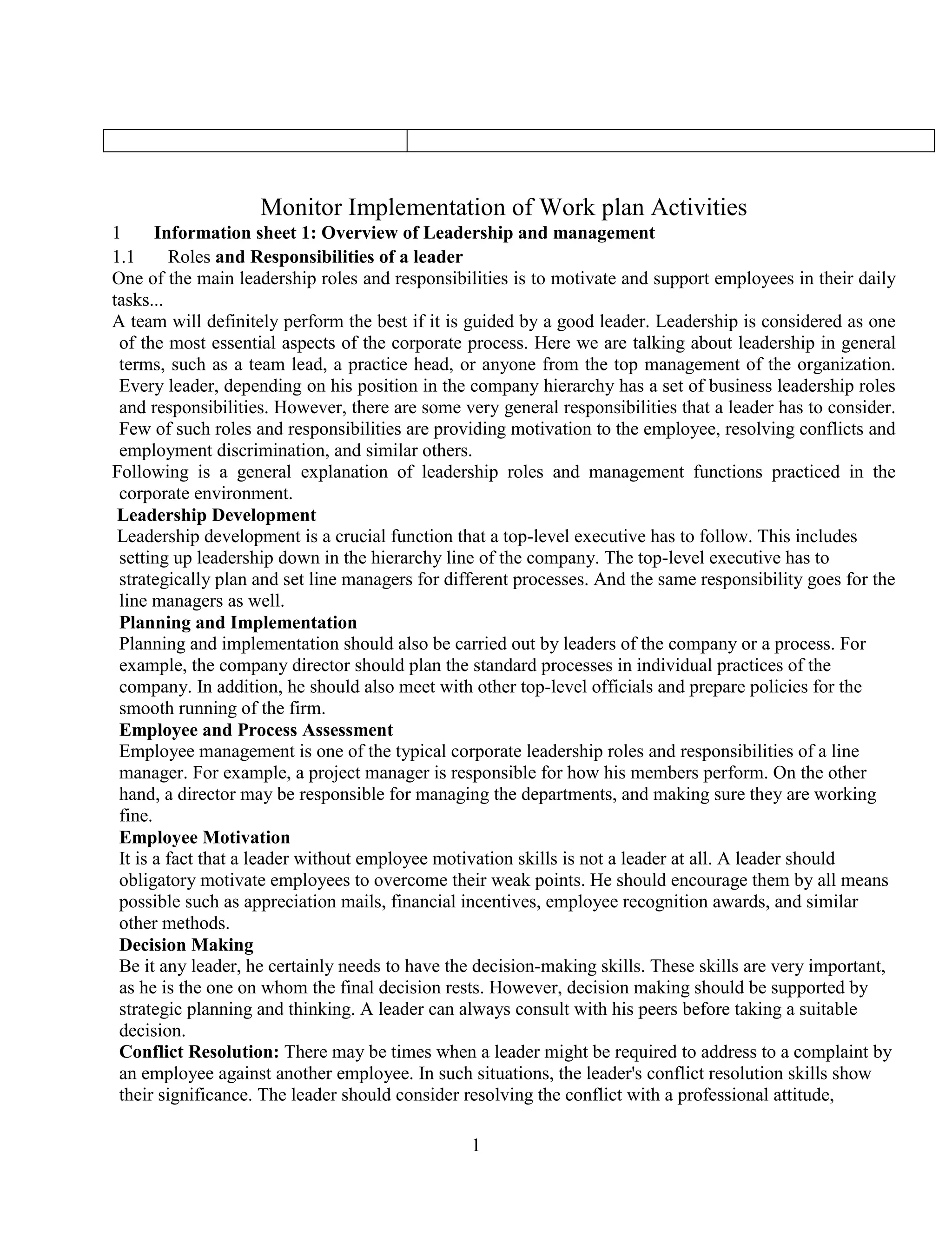 Monitor Implementation of Work planActivities.pdf